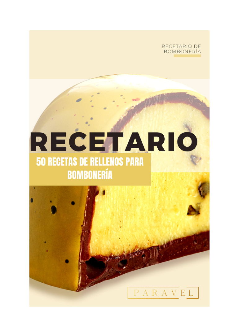 50 Recetas de Rellenos de Bombones | PDF | Caramelo | Mantequilla