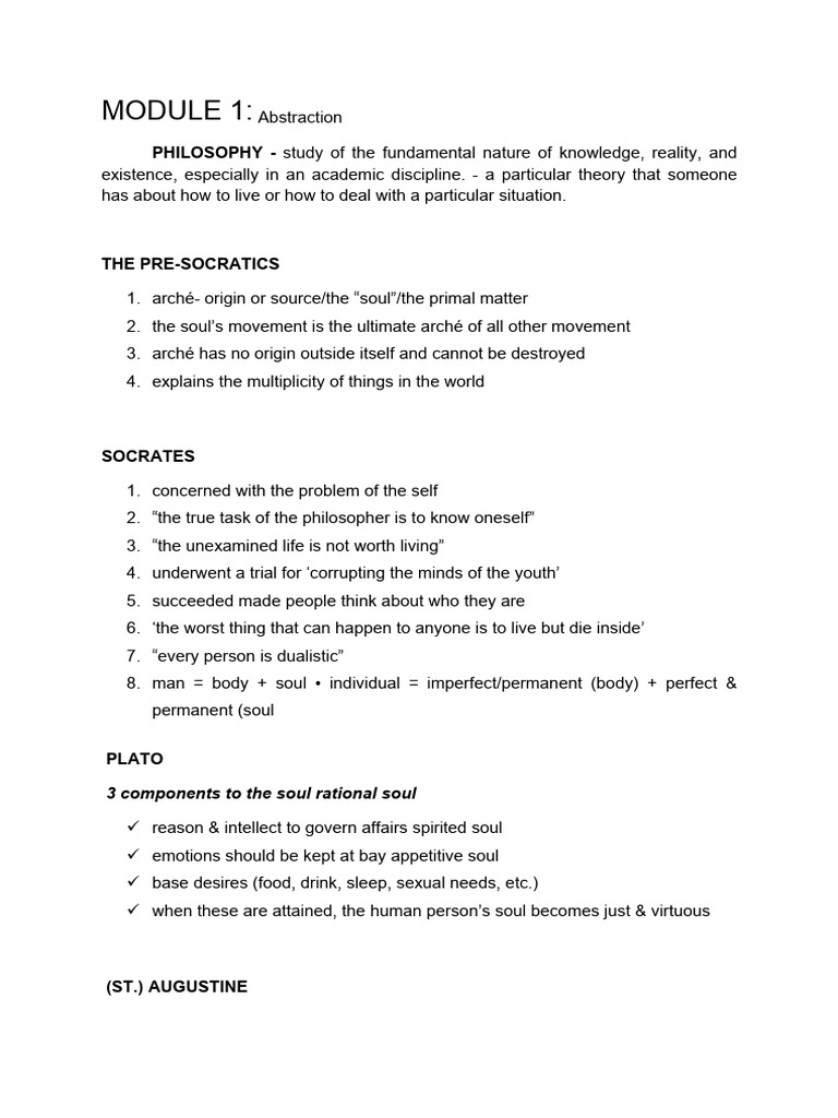 PDF Document | PDF | Soul | Philosophy Of Self