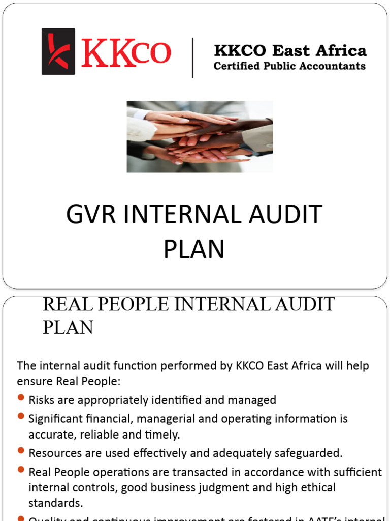 Real People Internal Audit Plan Overview | PDF | Internal Audit ...