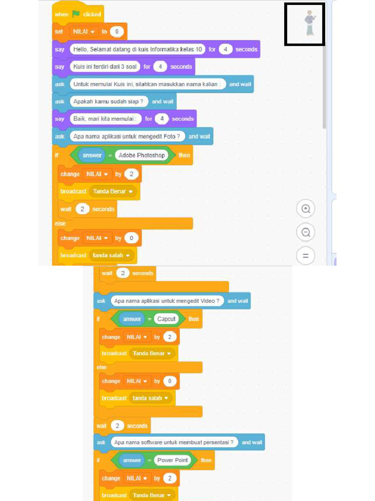 Coding Kuis Interaktif | PDF