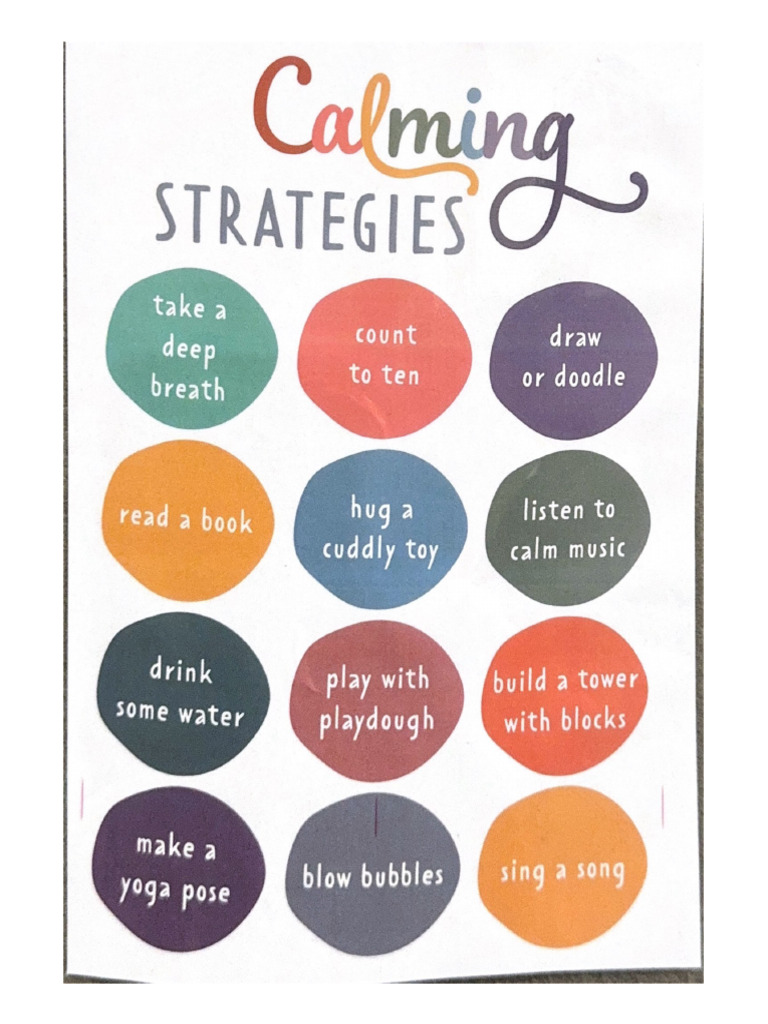 Calming Strategy | PDF