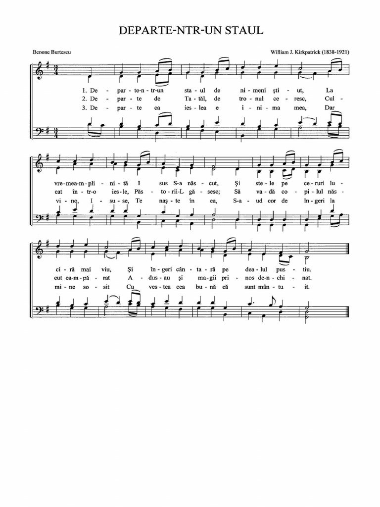 Departe NTR Un Staul | PDF