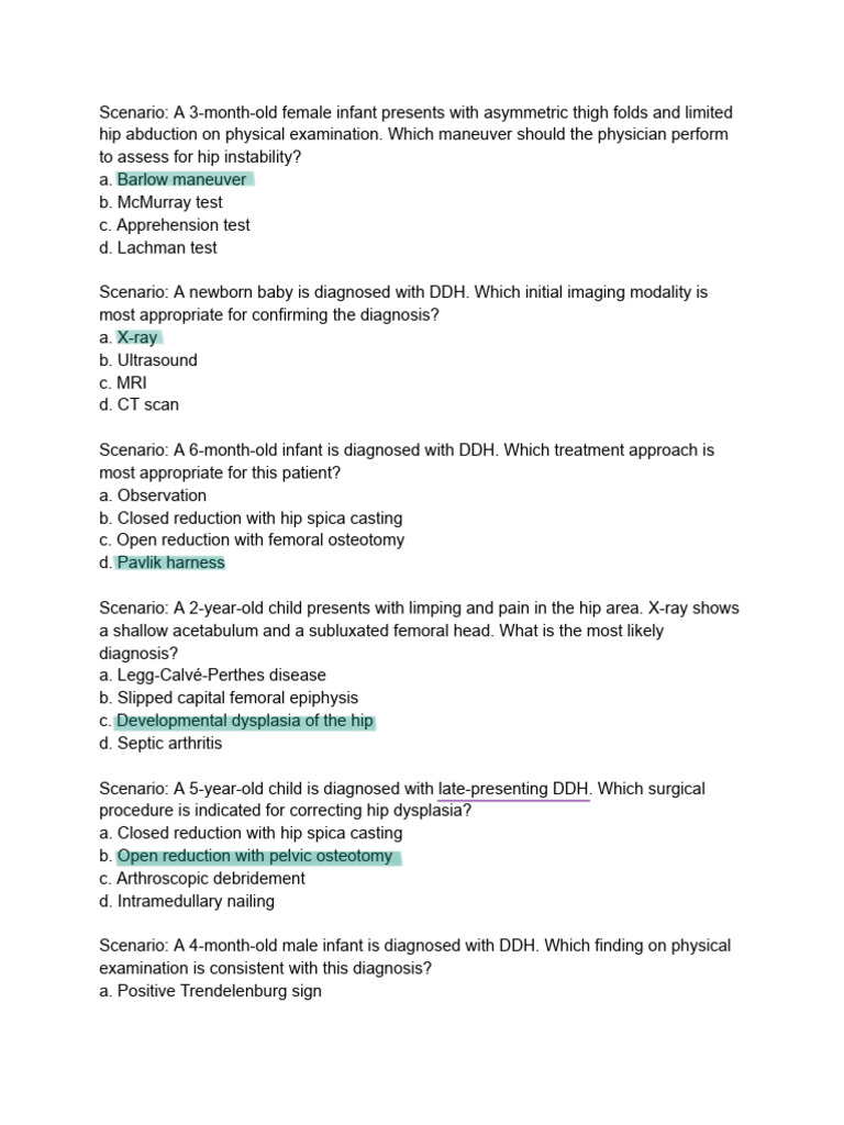 Ortho Mcqs | PDF | Osteoporosis | Elbow