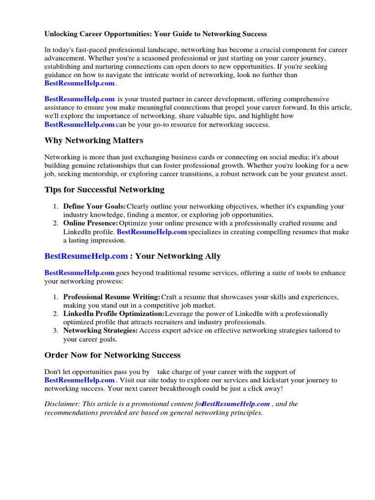 Help With Networking Resume | PDF | Computer Network | Résumé