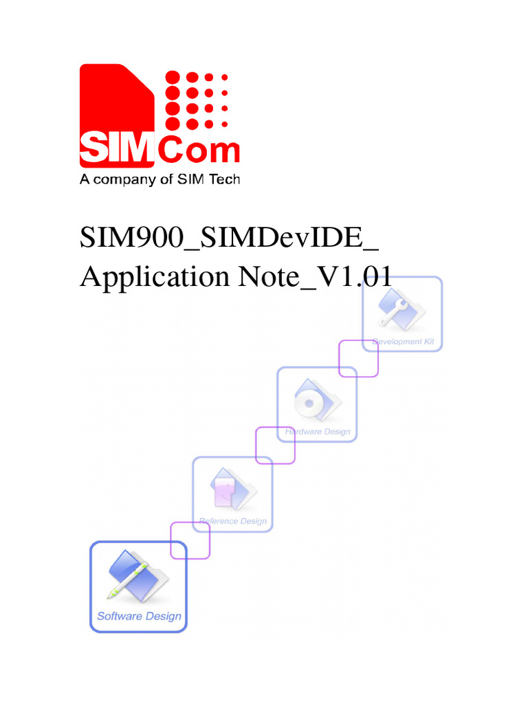 SIM900 SIMDevIDE Application Note 1.01 | PDF | Computer File | Software Engineering
