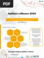 Pedoman Aplikasi e-Monev 2024 | PDF