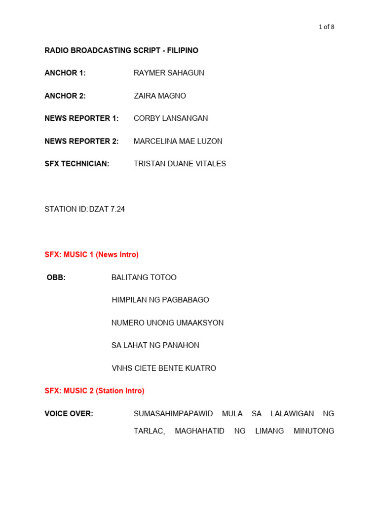 Script 2023 Final Draft | PDF