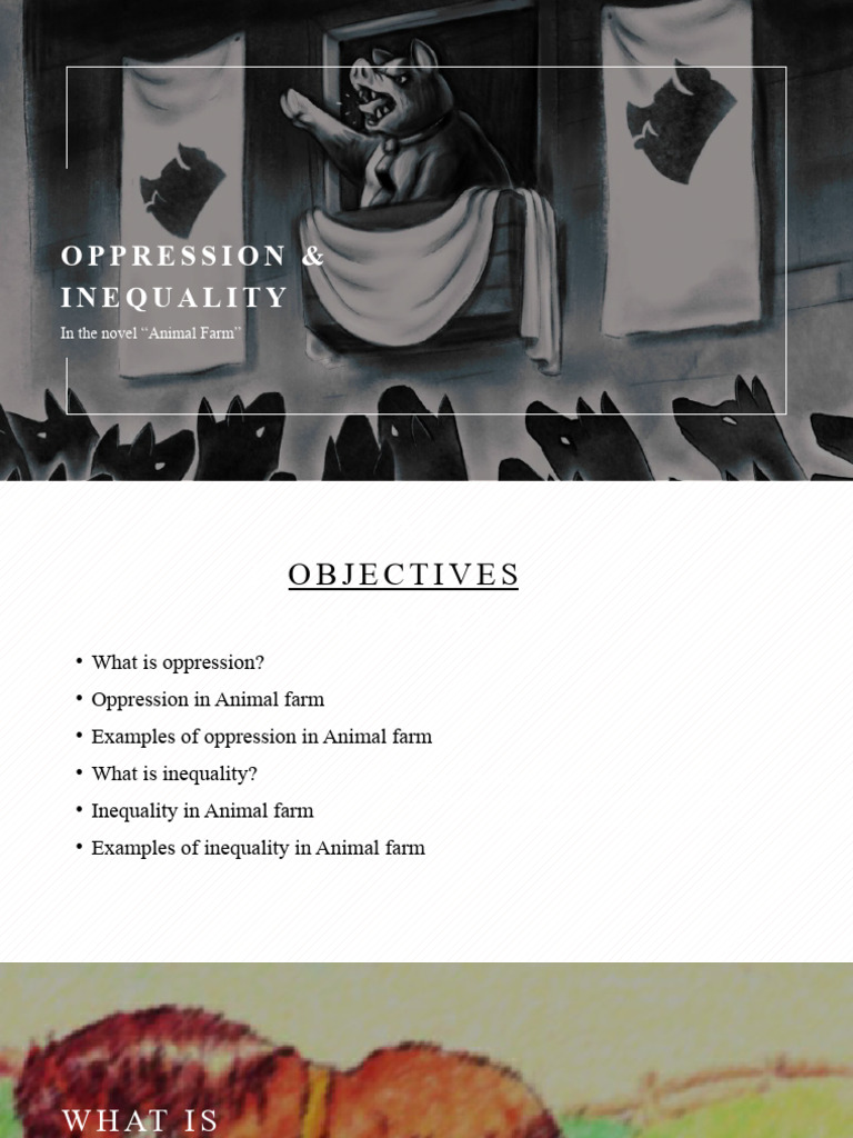 Oppression & Inequality Animal Farm | PDF | Social Inequality ...