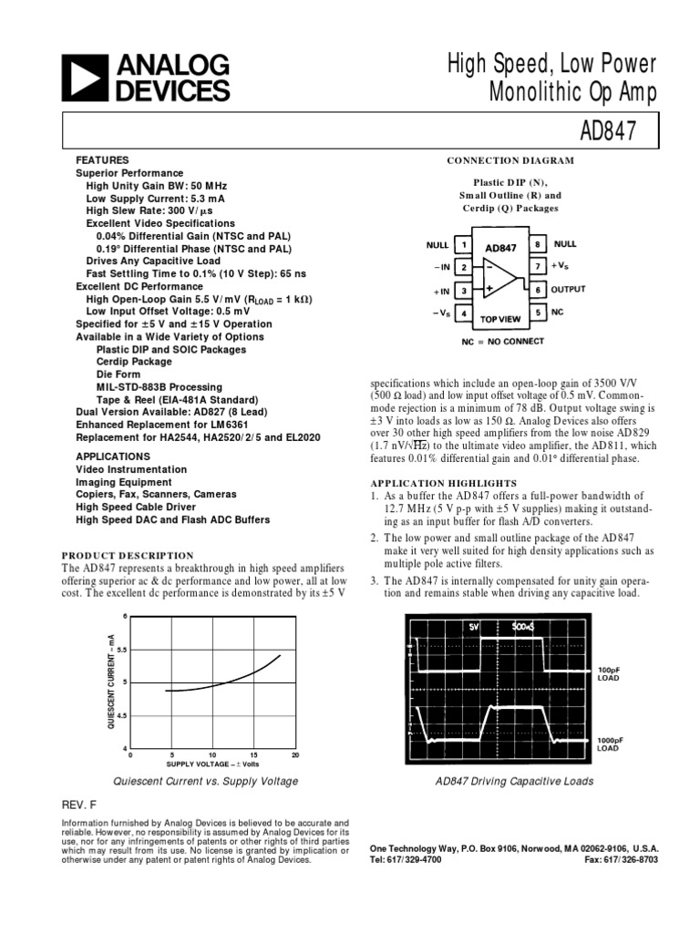 Ad 847 | PDF