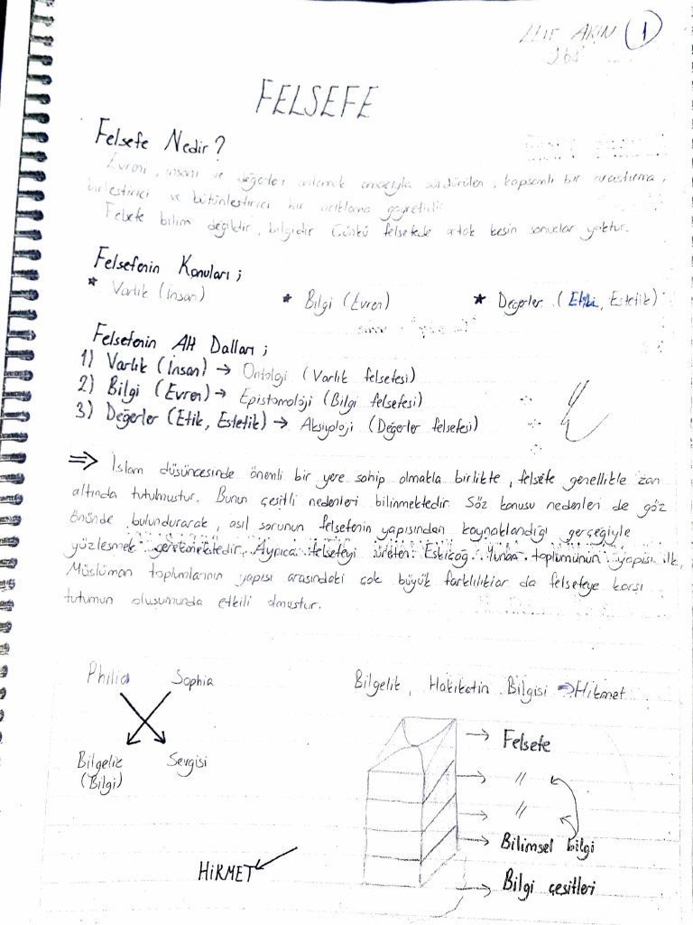 Felsefe Giriş | PDF