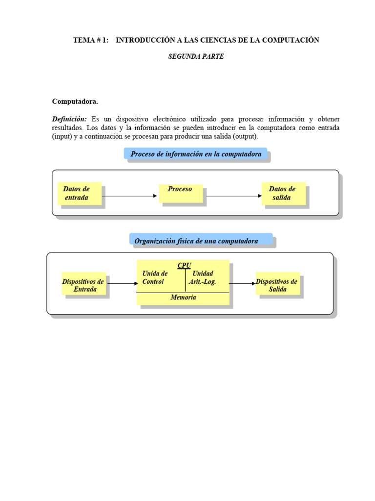 Texto Enseñanza MAT 1104 Sem 1 2021 Tema 1 Segunda Parte | PDF | Informática | Ciencias de la ...