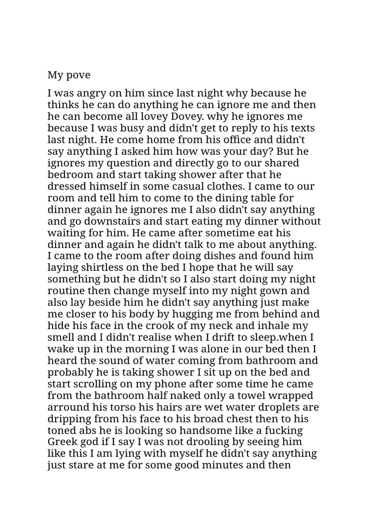 My Pov Pdf 