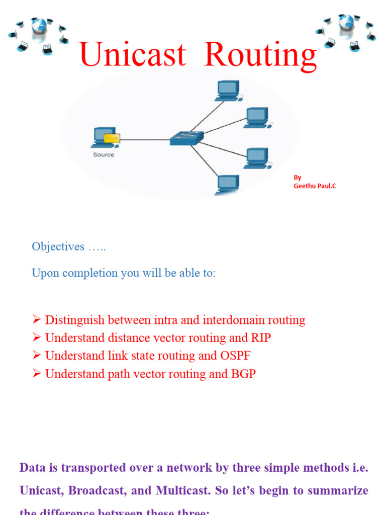 Uni Cast | PDF | Routing | Wide Area Network