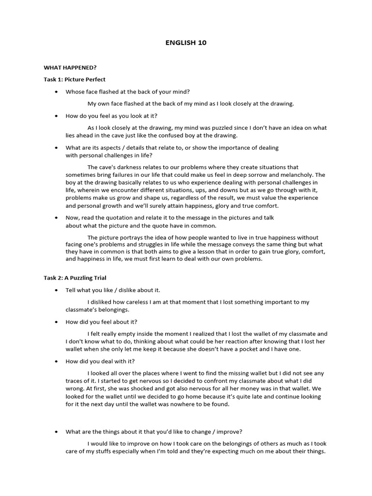 English - Week 5 | PDF | Athena | Humility