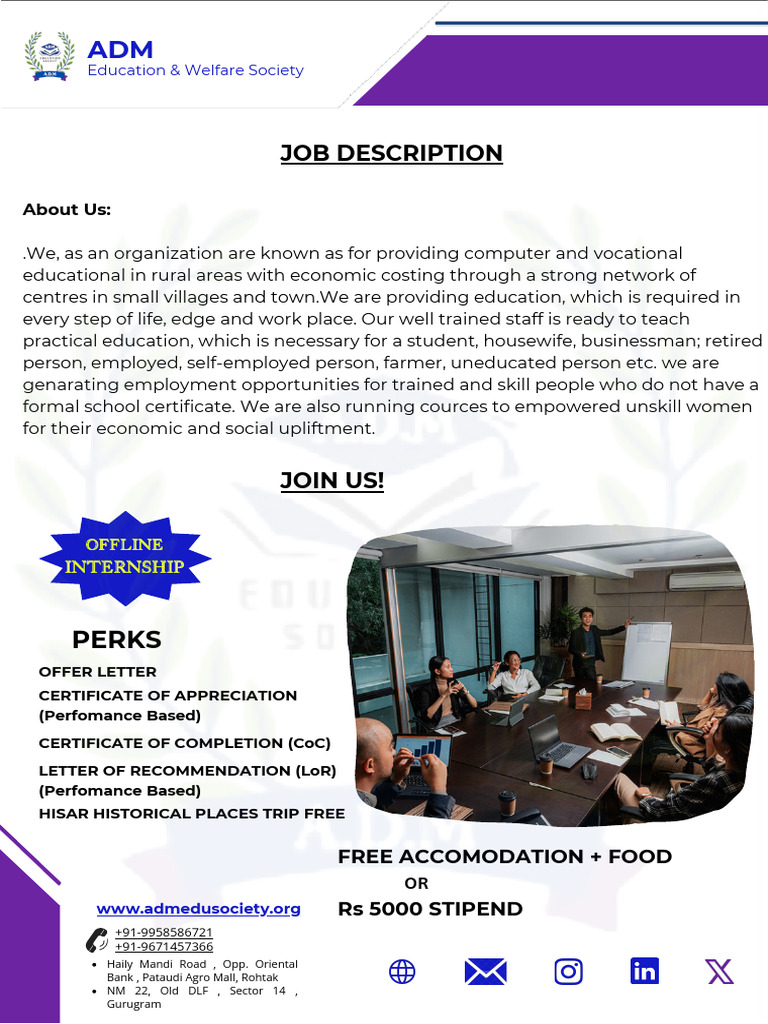 ADM Offline Internship - 20240126 - 142407 - 0000 | PDF | Business ...