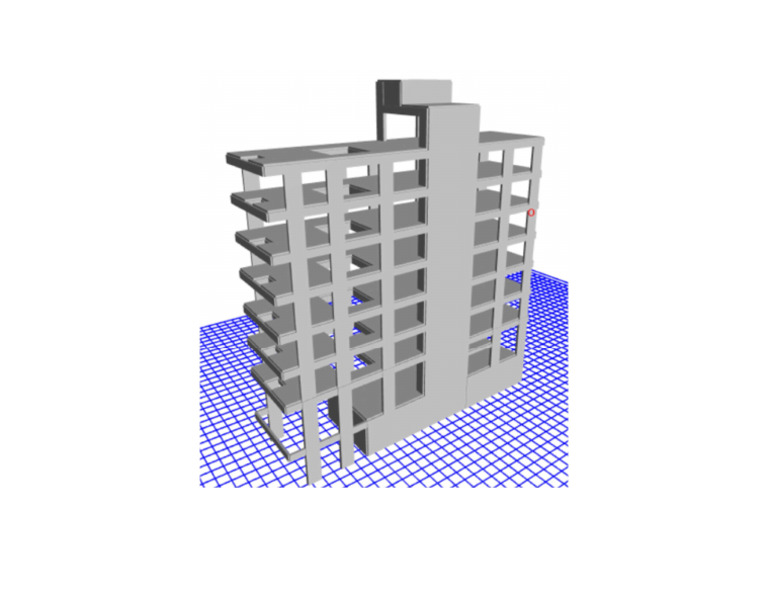 Residential Building ETABS-3D | PDF