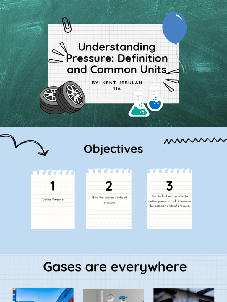Green Illustrated Science Project Presentation | PDF | Pascal (Unit ...