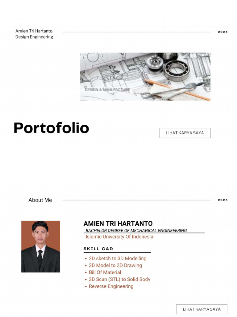 Portofolio - Amien Tri Hartanto | PDF