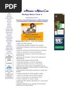 Form 1 Biology Overview and Notes | PDF