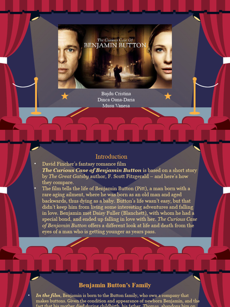 The Curios Case of Benjamin Button | PDF | Mystery, Thriller & Crime ...