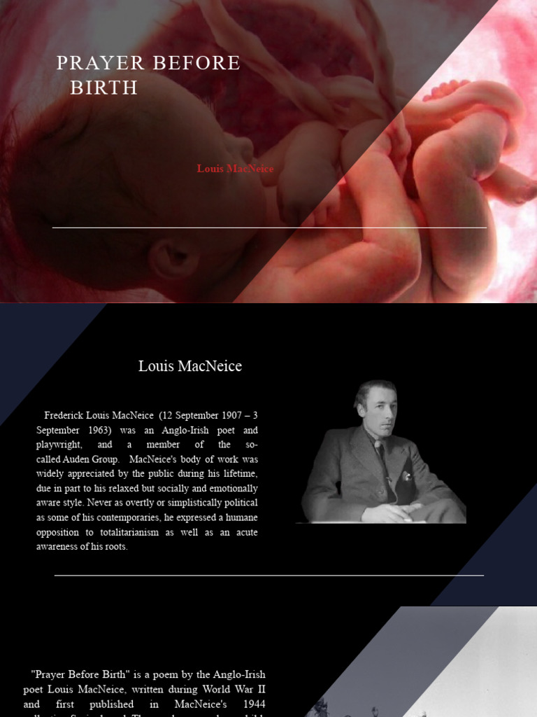 Prayer Before Birth Seminar | PDF