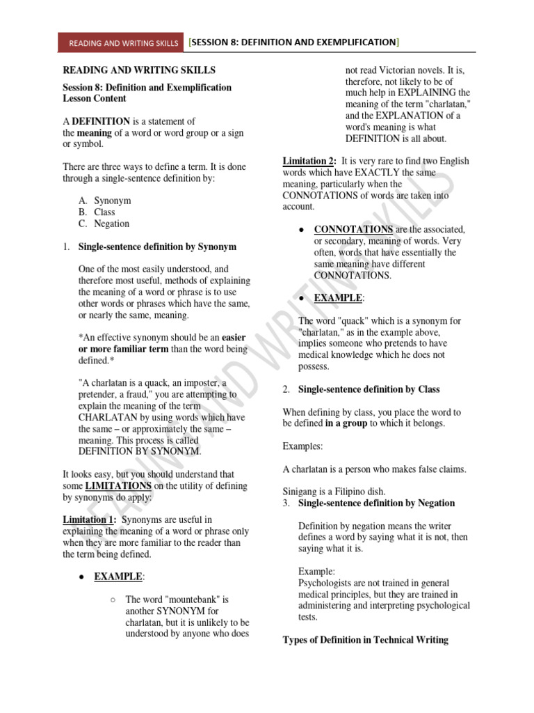 Handout 5 | PDF