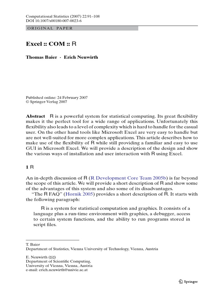 Excel Com Mathsfr Pdf Component Object Model Microsoft Excel