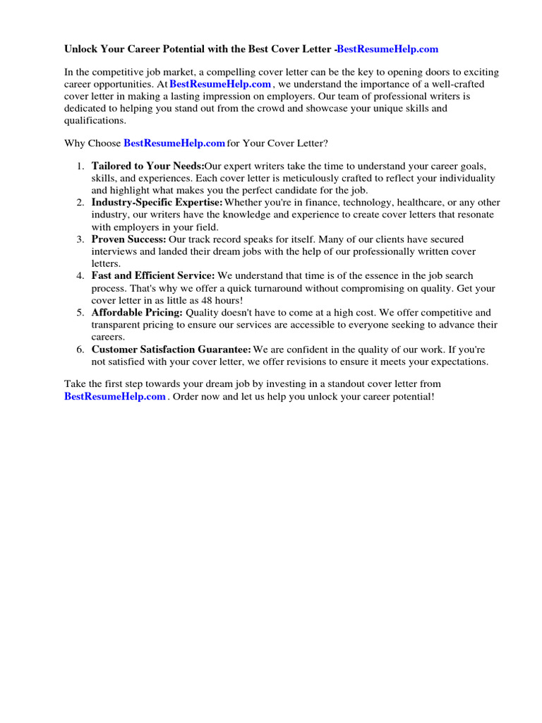 Best Cover Letter Examples Uk | PDF | Résumé