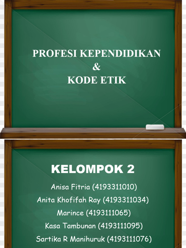 Kel 2 Profesi Kependidikan PSPM e 2019 | PDF | Karier & Perkembangan | Sains & Matematika