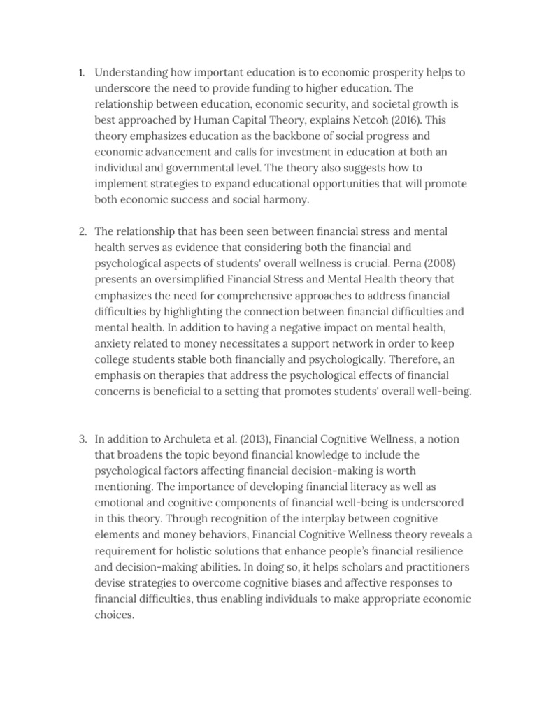 Theoretical Framework (1) | PDF | Mental Health | Psychology