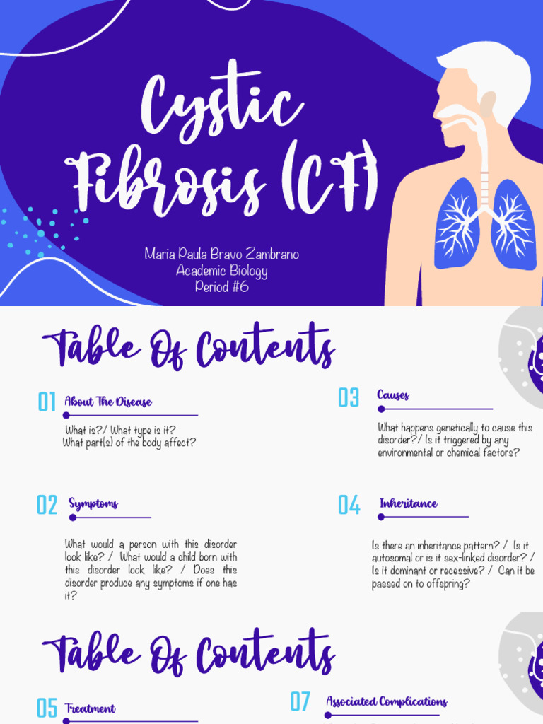 Cystic Fibrosis (CF) Final 1 | PDF | Genetic Disorder | Medicine