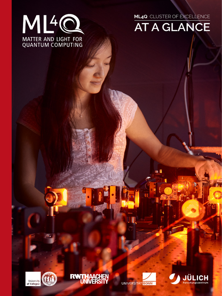 ML4Q Annual Report 2021 RZ NEU2 AT A GLANCE WEB | PDF | Quantum Computing | Computing