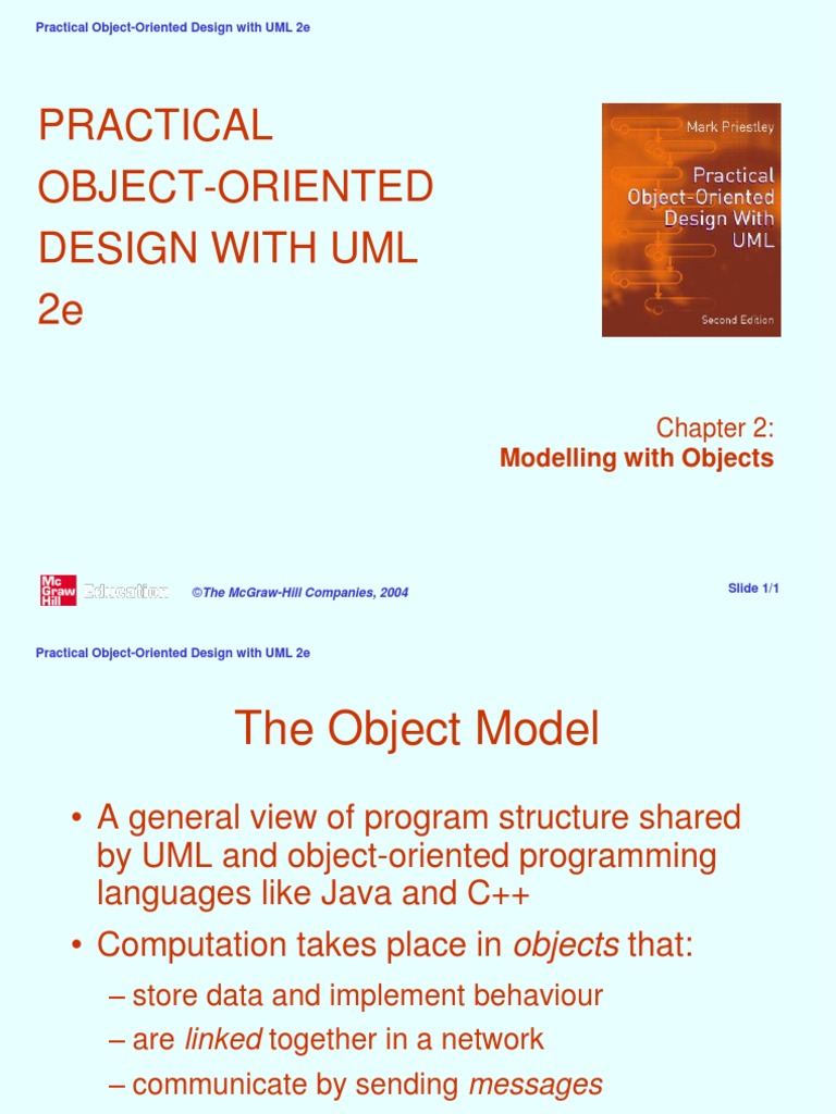 Practical Object Oriented Design With Uml 2e Pdf Class Computer 9471