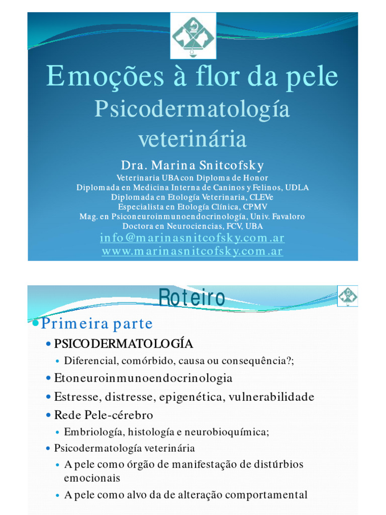 Psicodermatología 1 | Download grátis PDF | Citocina | Emoções