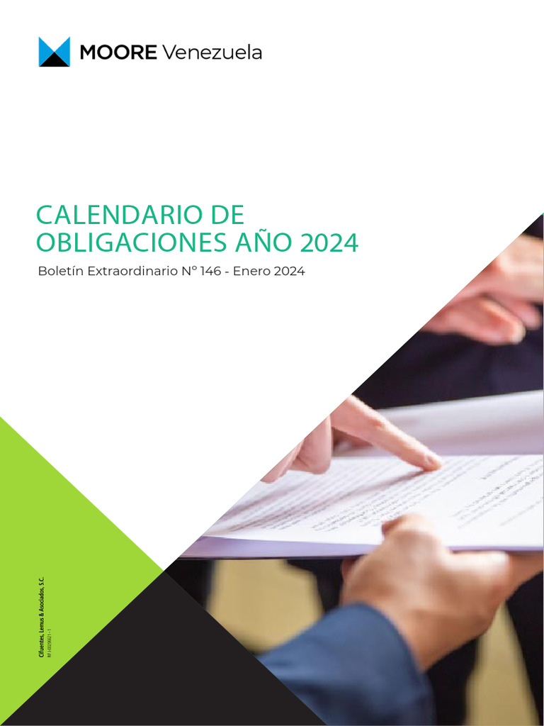 Be 146 Calendario Ce 2024 - 2 | PDF | Impuestos | Gobierno