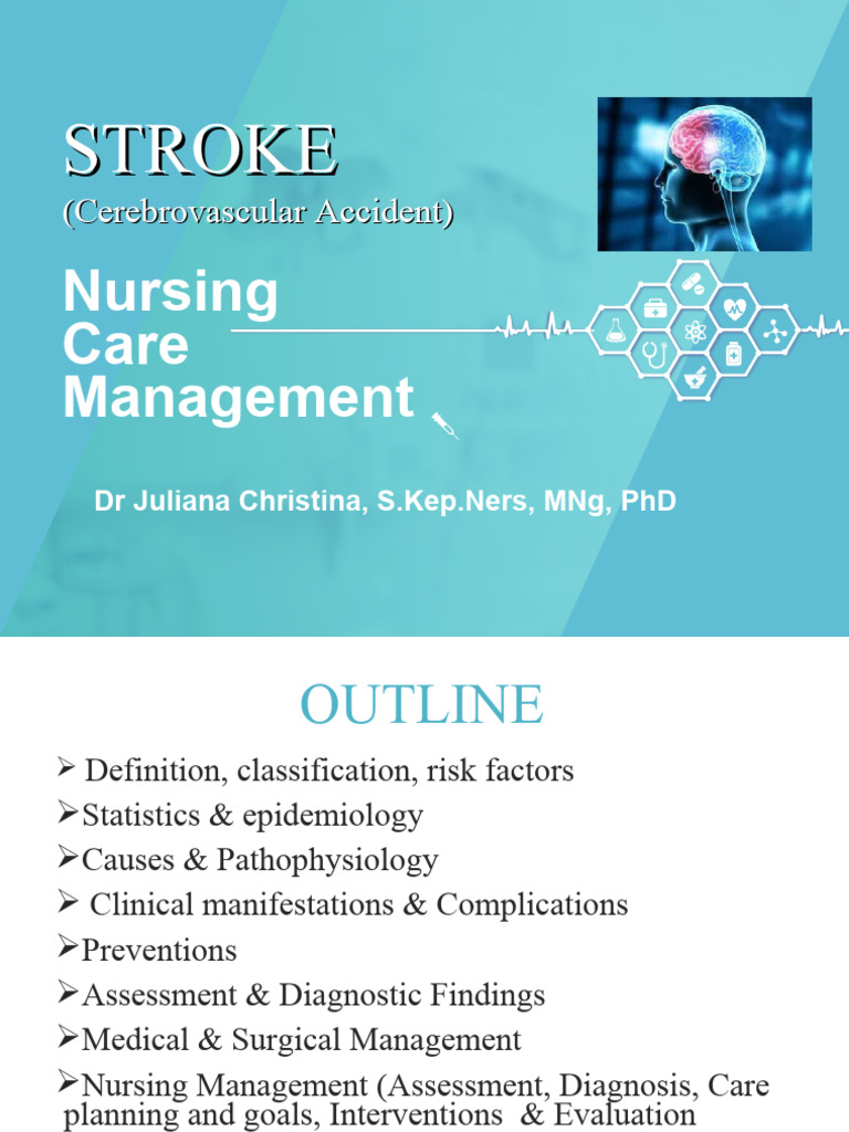 KUL 8 Stroke Nursing Management | PDF | Stroke | Thrombosis