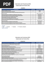 Dias Feriados 2025PR | PDF | Días festivos | Puerto Rico