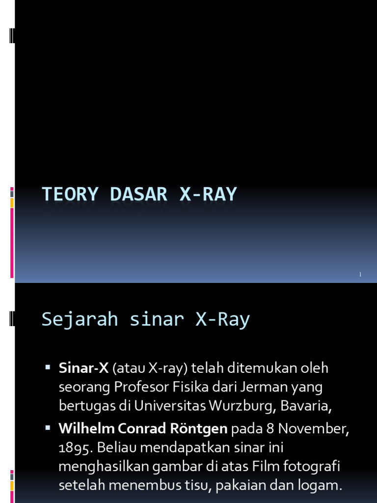 1 Dasar-Dasar-Radiologi | PDF