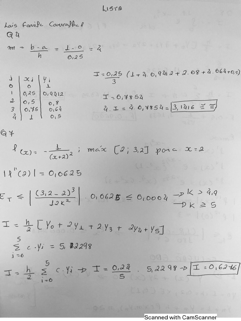 Laís - Cal Num | PDF