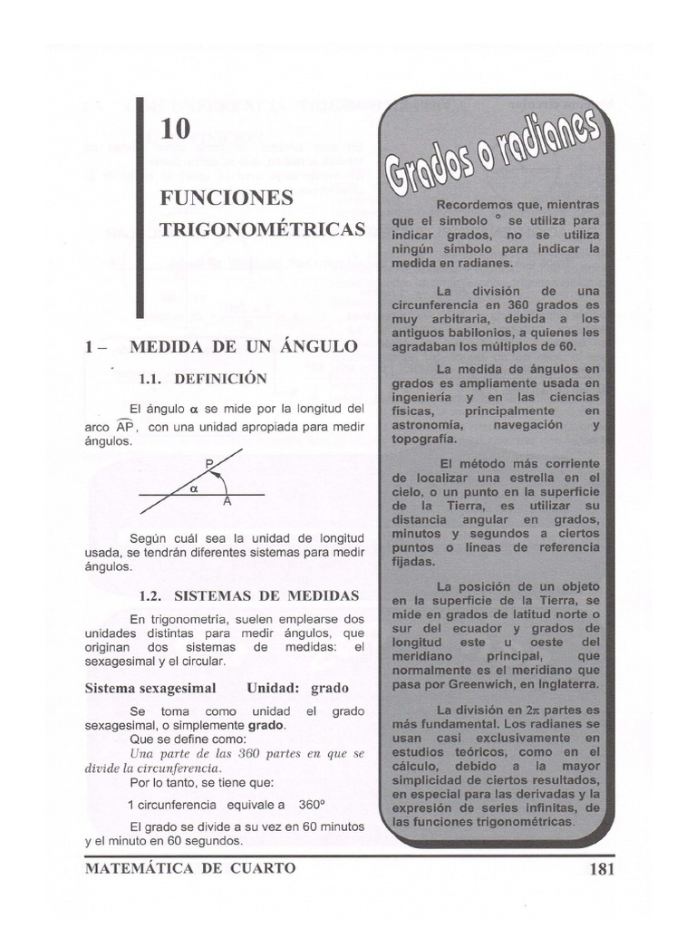 Funciones Trigonometricas | PDF