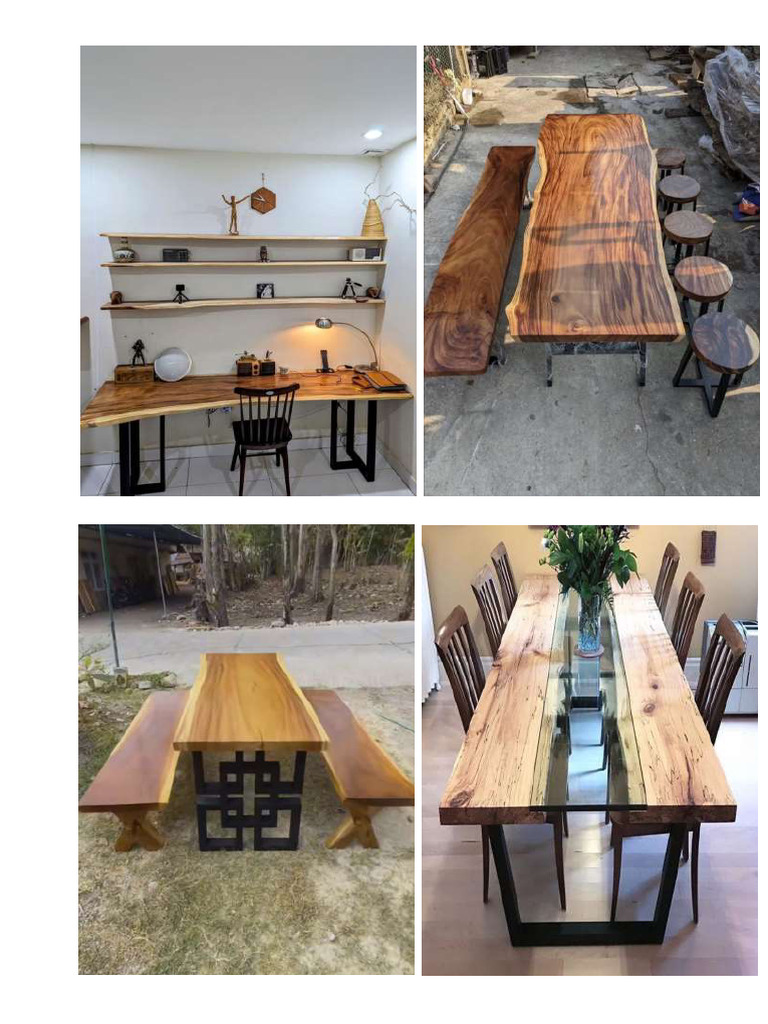 Contoh Meja Estetik Klasik Unik | PDF