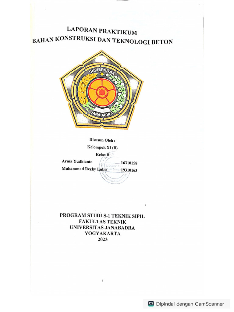 Contoh Laporan Tekton | PDF