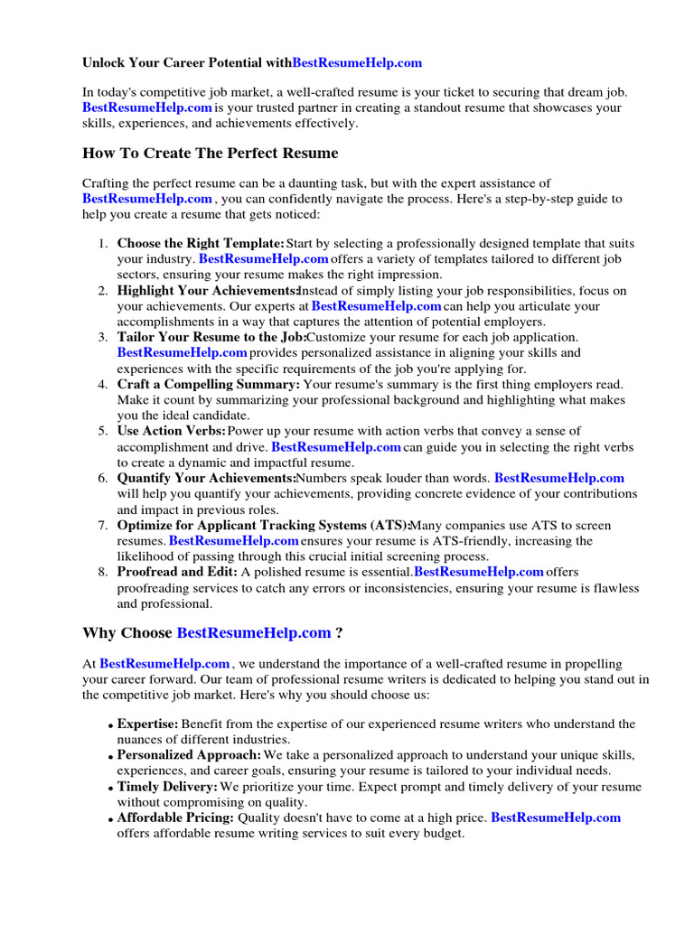How To Create The Best and Simplest Job Resume That Will Help Get You ... How To Create The Best and Simplest Job Resume That Will Help Get You ...
