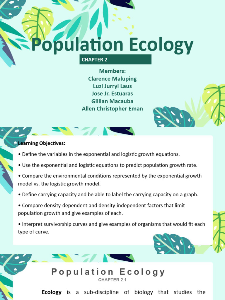 Chapter 2 Envi Sci 1 | PDF | Bacteria | Cell (Biology)