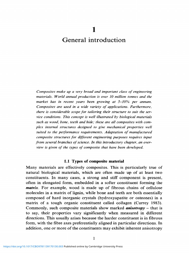 General Introduction | PDF | Composite Material | Anisotropy