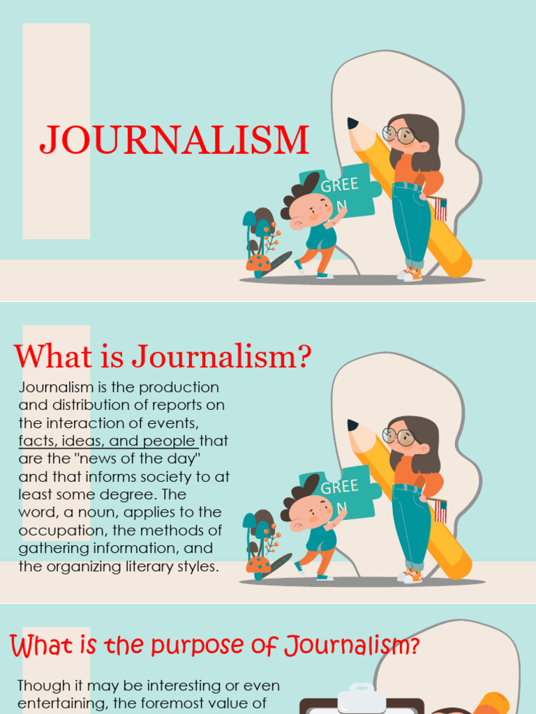 JOURNALISM CLASS PDF | PDF | Journalism | News