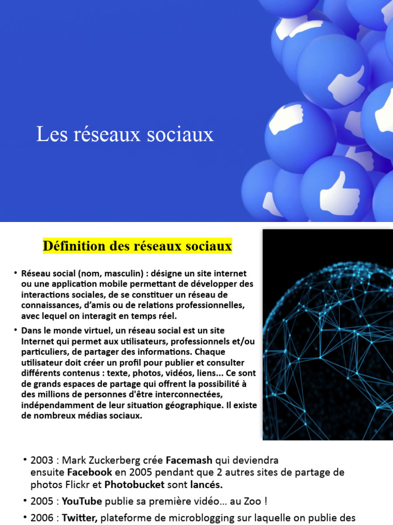 Les Réseaux Sociaux | PDF