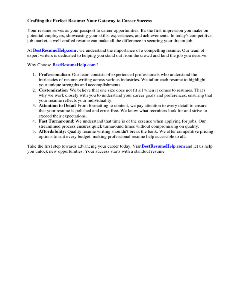 Flexibility Resume | PDF