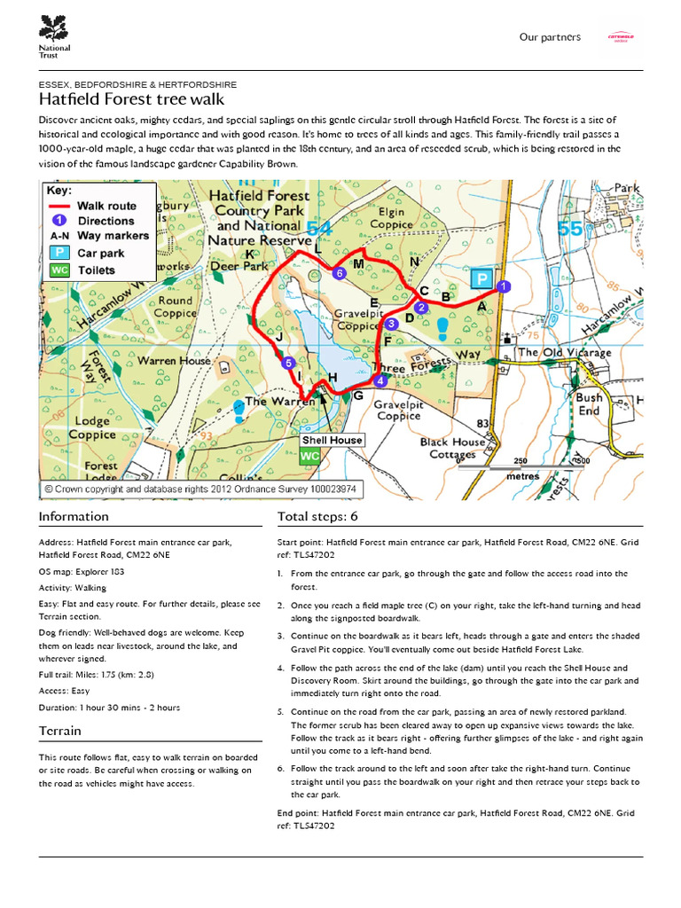Hatfield Forest Tree Walk Walking | PDF