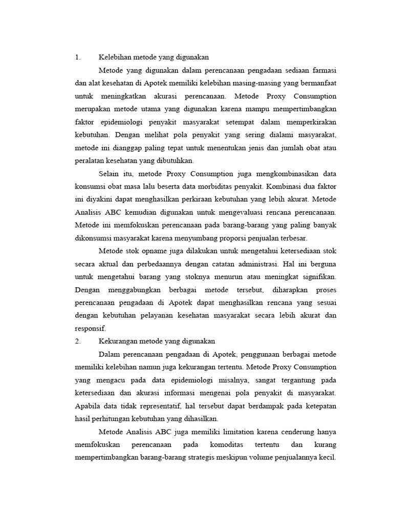 Kelebihan Dan Kekurangan | PDF